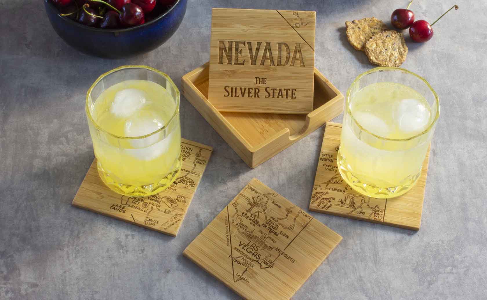 State Puzzle Coaster Sets – Totally Bamboo